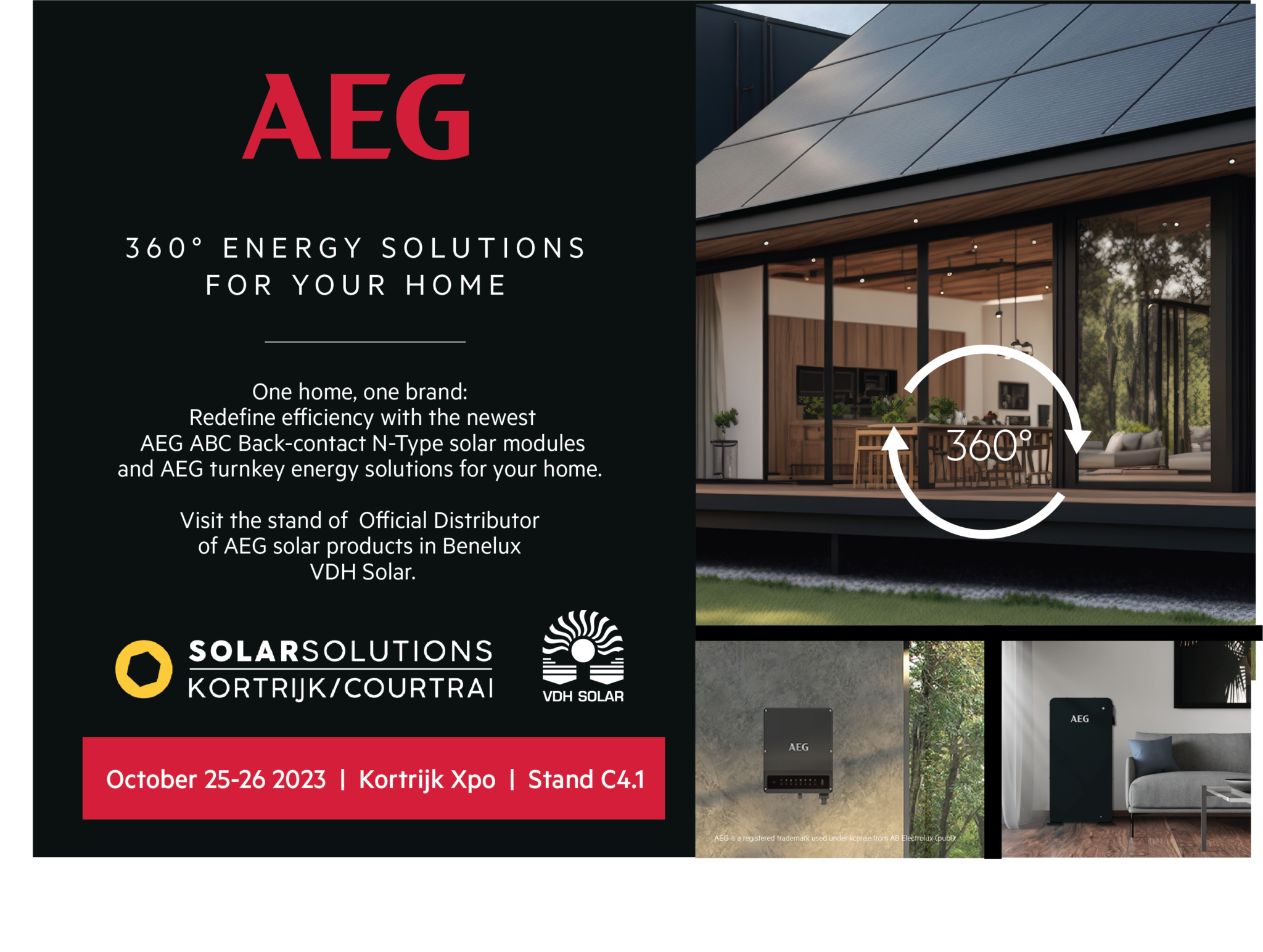 Solar Modules, Inverters & Storage - AEG Solar - Join us in Kortrijk ...